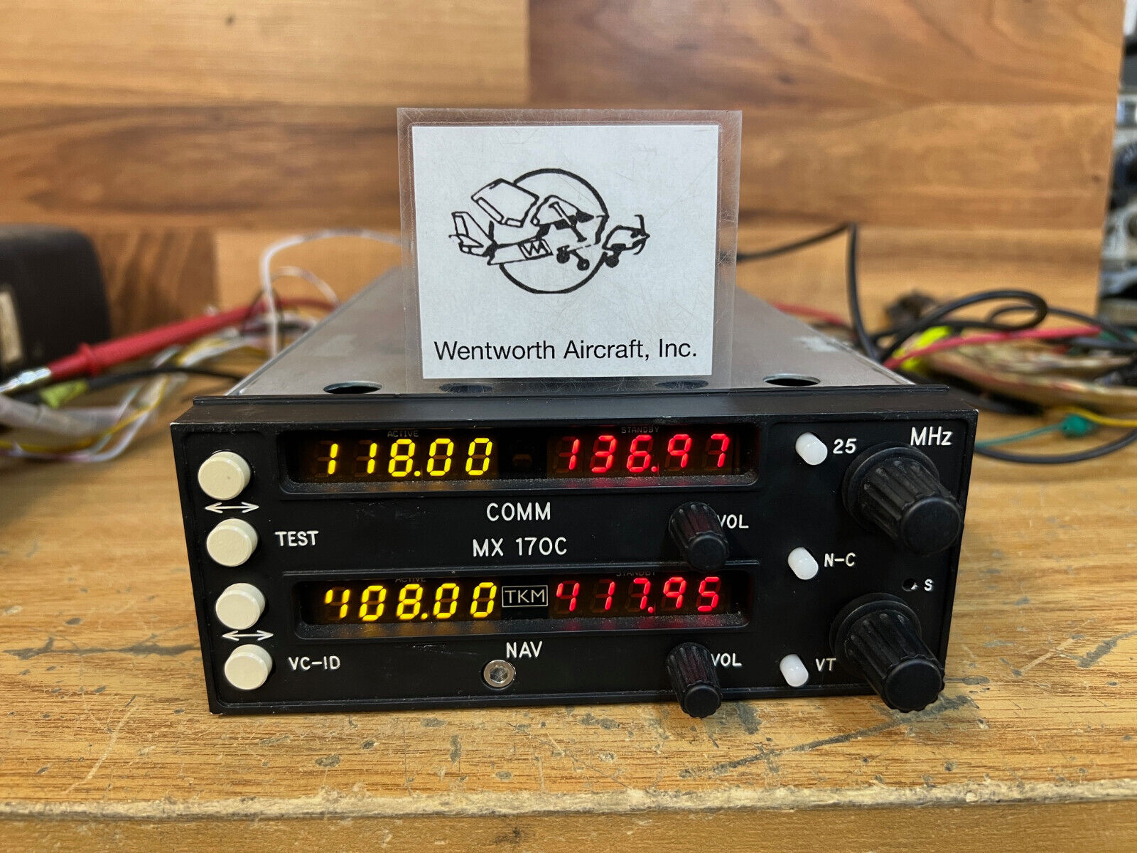 TKM MX 170C NAV/COM WITH 8130-3 - Wentworth Aircraft